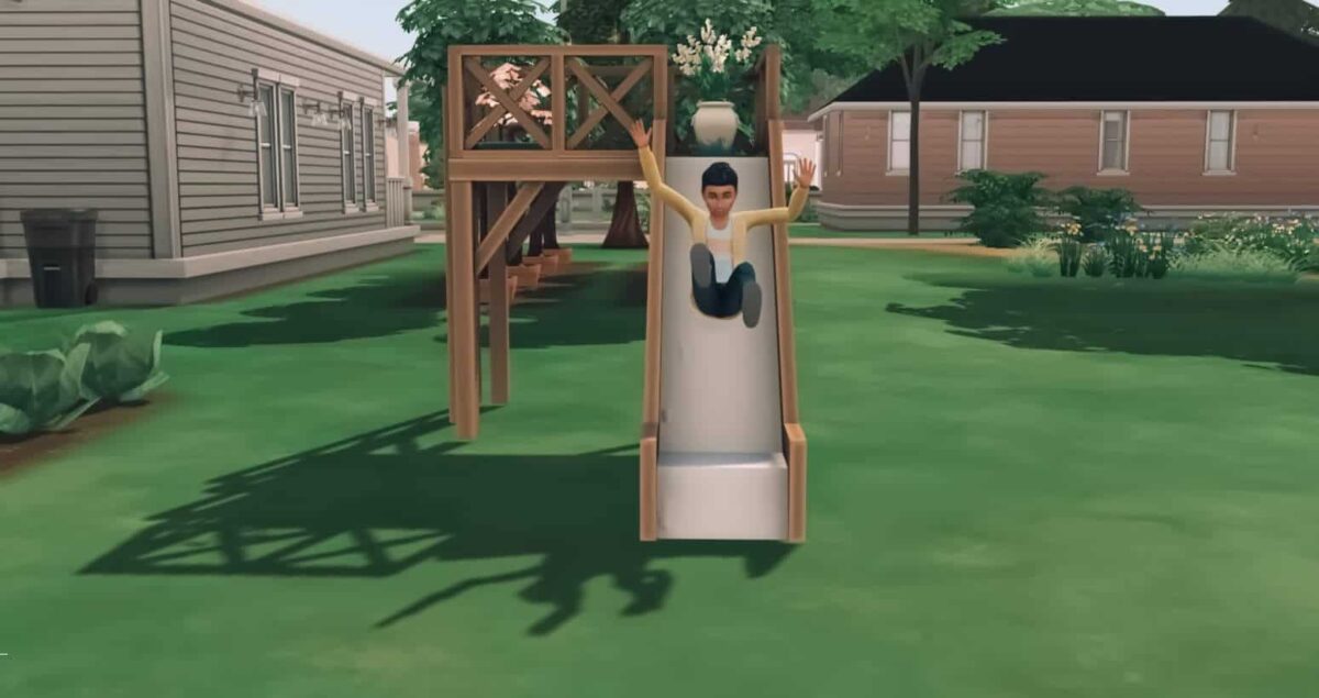 Sims 4 base game CC: A standalone slide at last | Extra Time Media